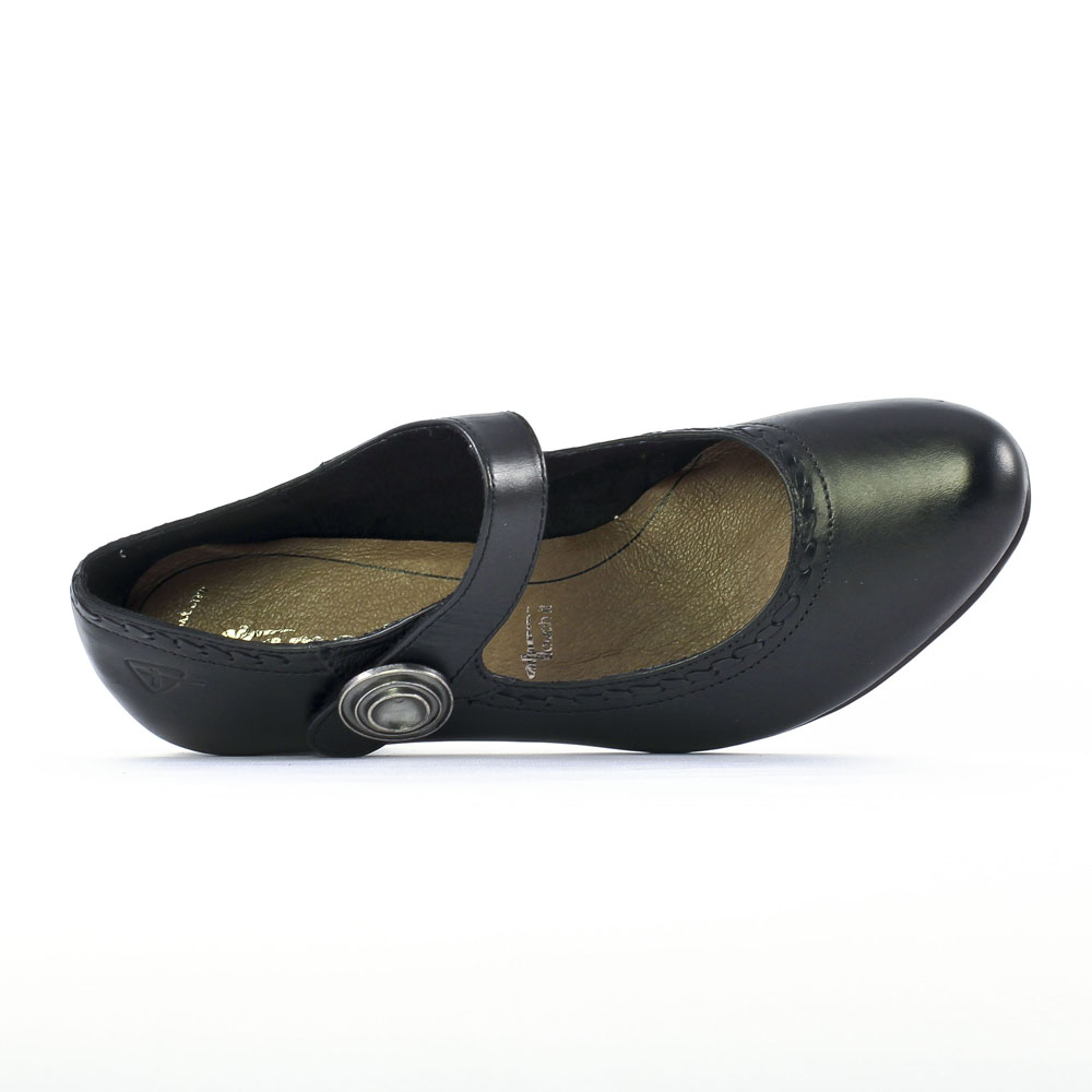 Tamaris 24301 Black | babie talon noir printemps été - TROIS PAR 3