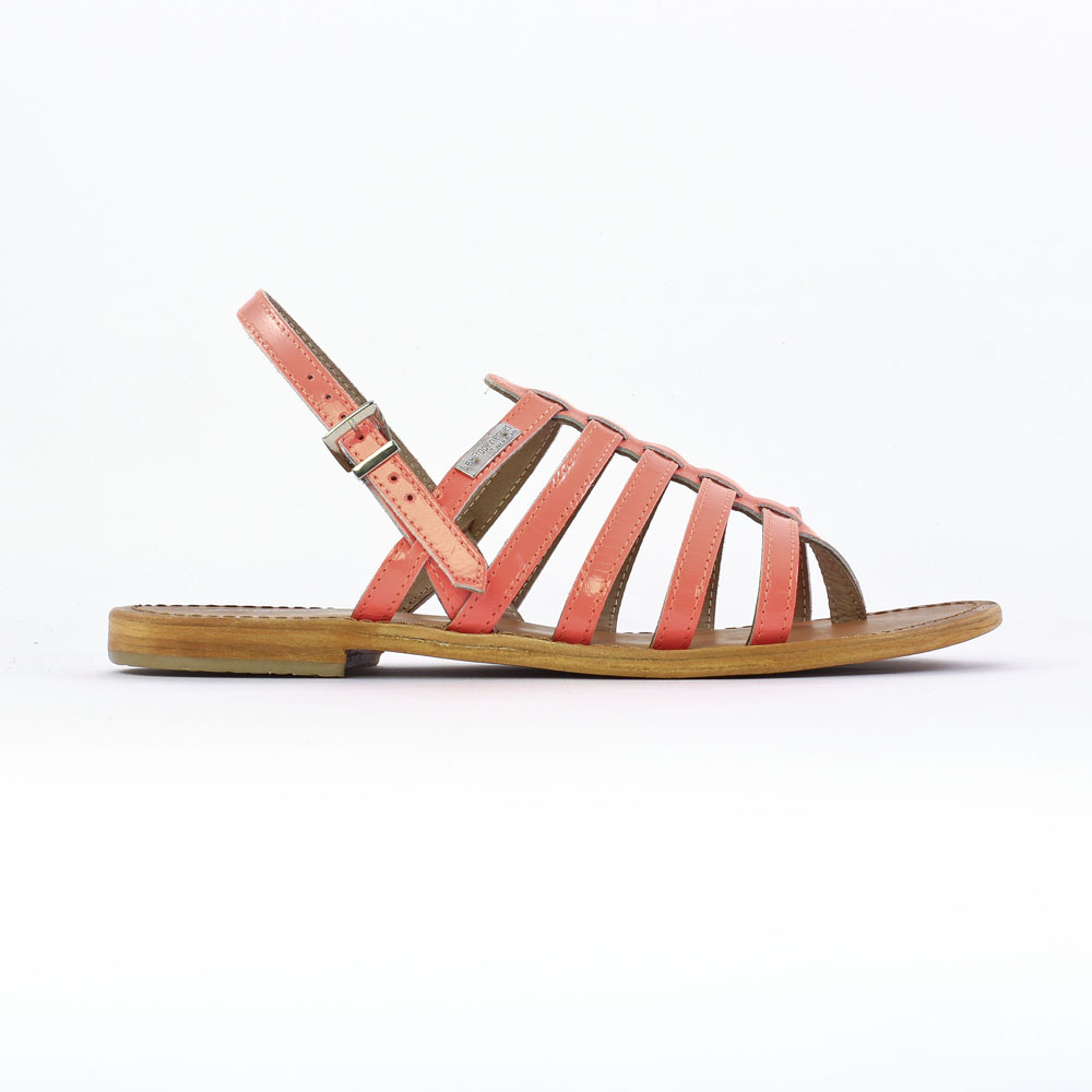 Les Tropeziennes Herflash Corail | sandales rose printemps été - TROIS ...