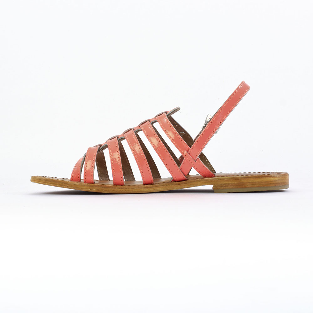 Les Tropeziennes Herflash Corail | sandales rose printemps été - TROIS ...
