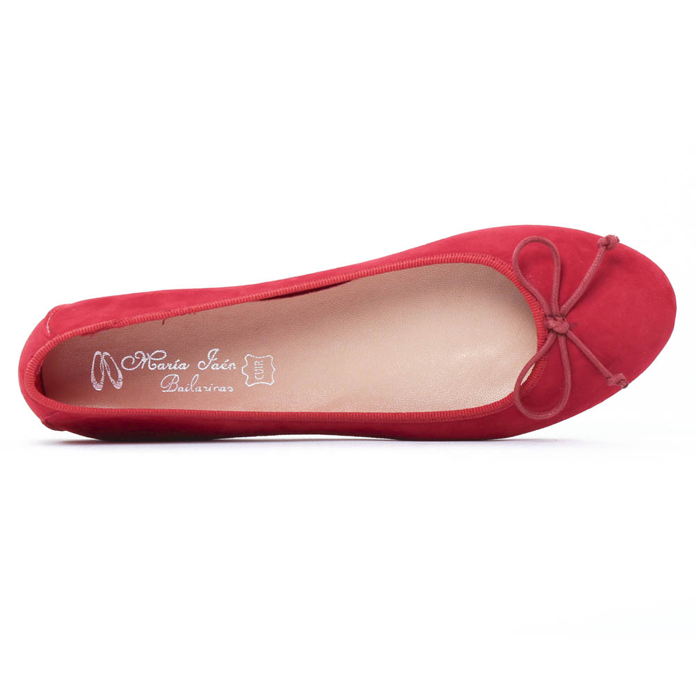Maria Jaen 2153 Passion | ballerines rouge printemps été chez TROIS PAR 3