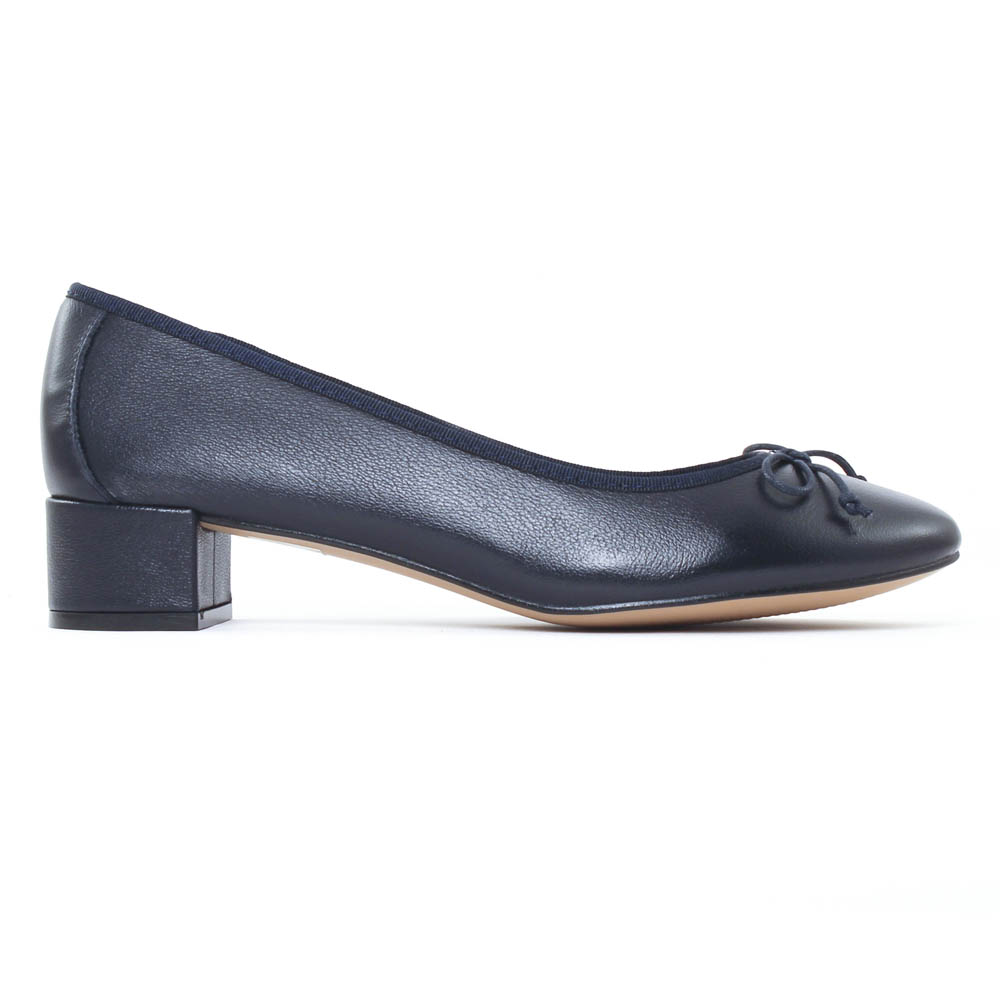 Maria Jaen 2147 Marine | ballerine talon bleu marine printemps été ...