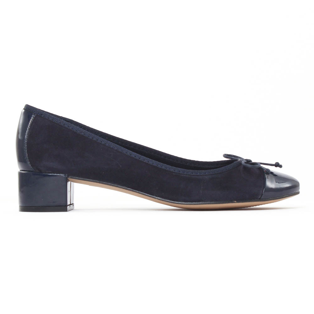 Maria Jaen 2148 Marine | ballerine talon bleu marine printemps été chez ...