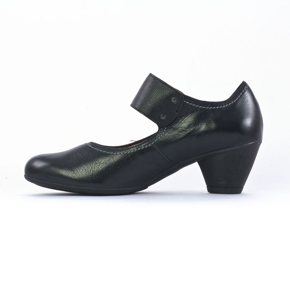 Scarlatine 7737 Noir | babie talon noir automne hiver - TROIS PAR 3