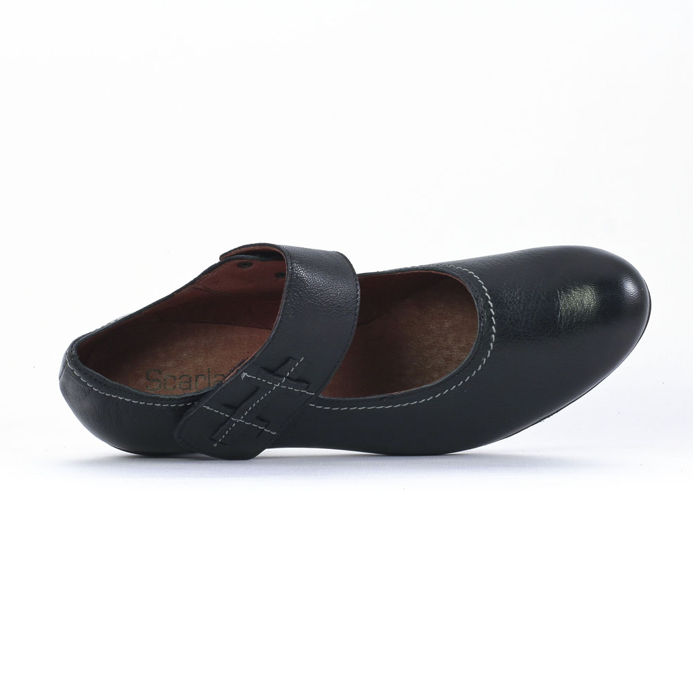 Scarlatine 7737 Noir | babie talon noir automne hiver - TROIS PAR 3