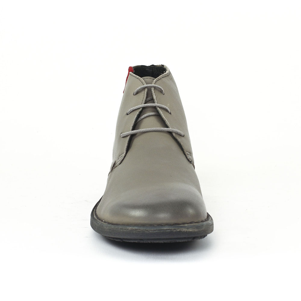 Scarlatine Co77317 Gris Rouge | chaussure confort gris automne hiver ...
