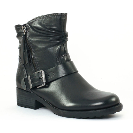 Marco Tozzi 25043 Black | boots noir automne hiver - TROIS PAR 3